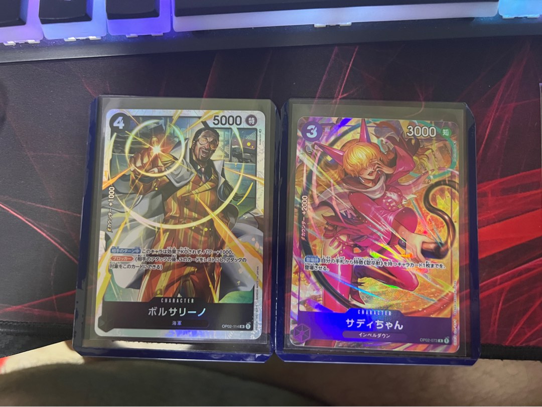 OP02/OP03 cards, Hobbies & Toys, Toys & Games on Carousell