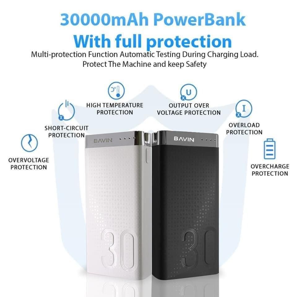 Original Bavin Powerbank 30000Mah with Flashlight on Carousell