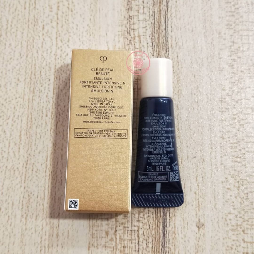 [Original] Cle De Peau Intensive Fortifying Emulsion 5ml, Beauty ...