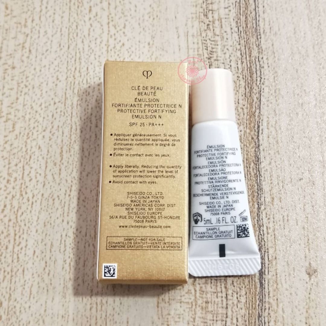 [Original] Cle De Peau Protective Fortifying Emulsion 5ml, Beauty ...