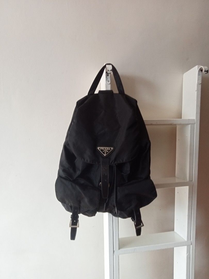 Original Prada backpack with authenticity card from owner on Carousell
