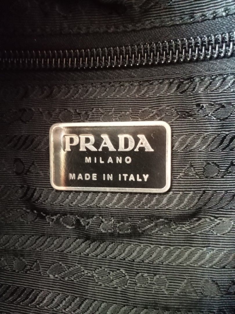 Original Prada backpack with authenticity card from owner on Carousell
