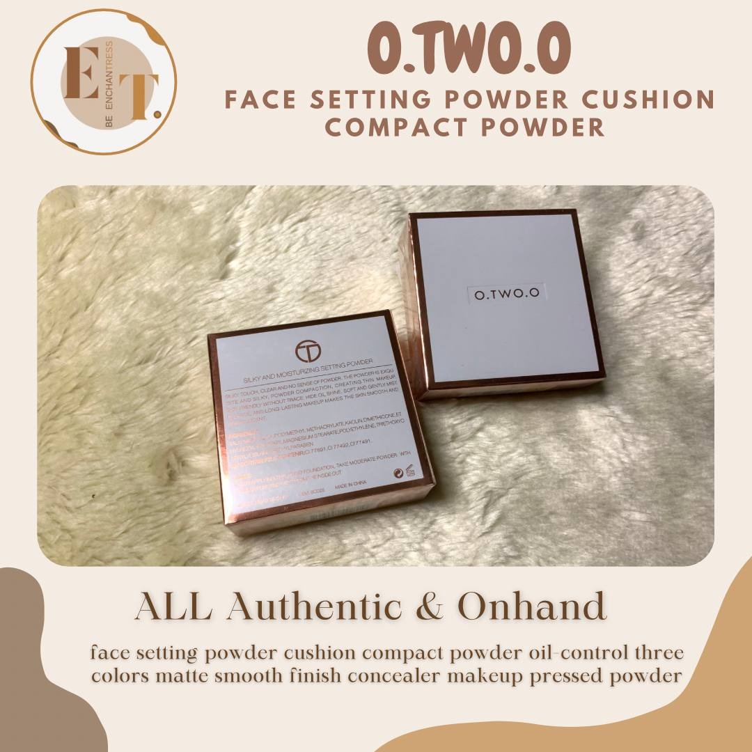 O.TWO.O FACE SETTING POWDER COMPACT-AUTHENTIC AND SEALED on Carousell