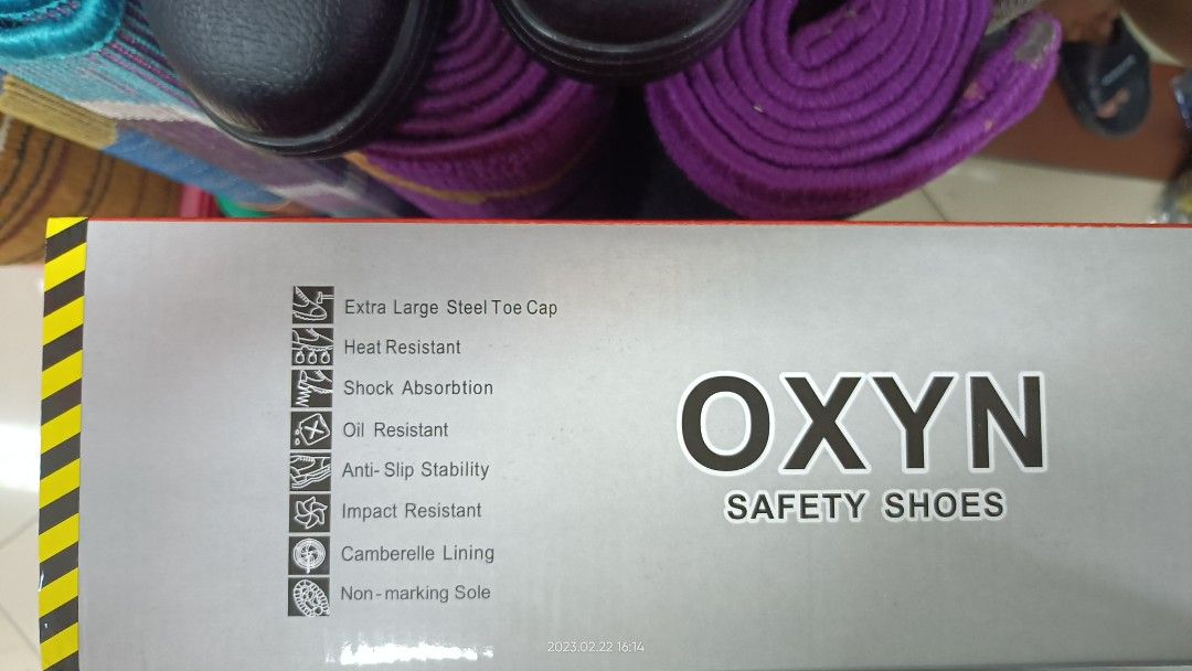 OXYN SAFETY SHOES HEAVY DUTY PANGMATAGALAN on Carousell
