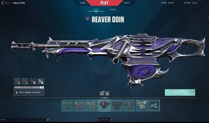 P1 STACKED Valorant Account REAVER 2.0 BLADE OF THE RUINED KING RGX 11Z ...