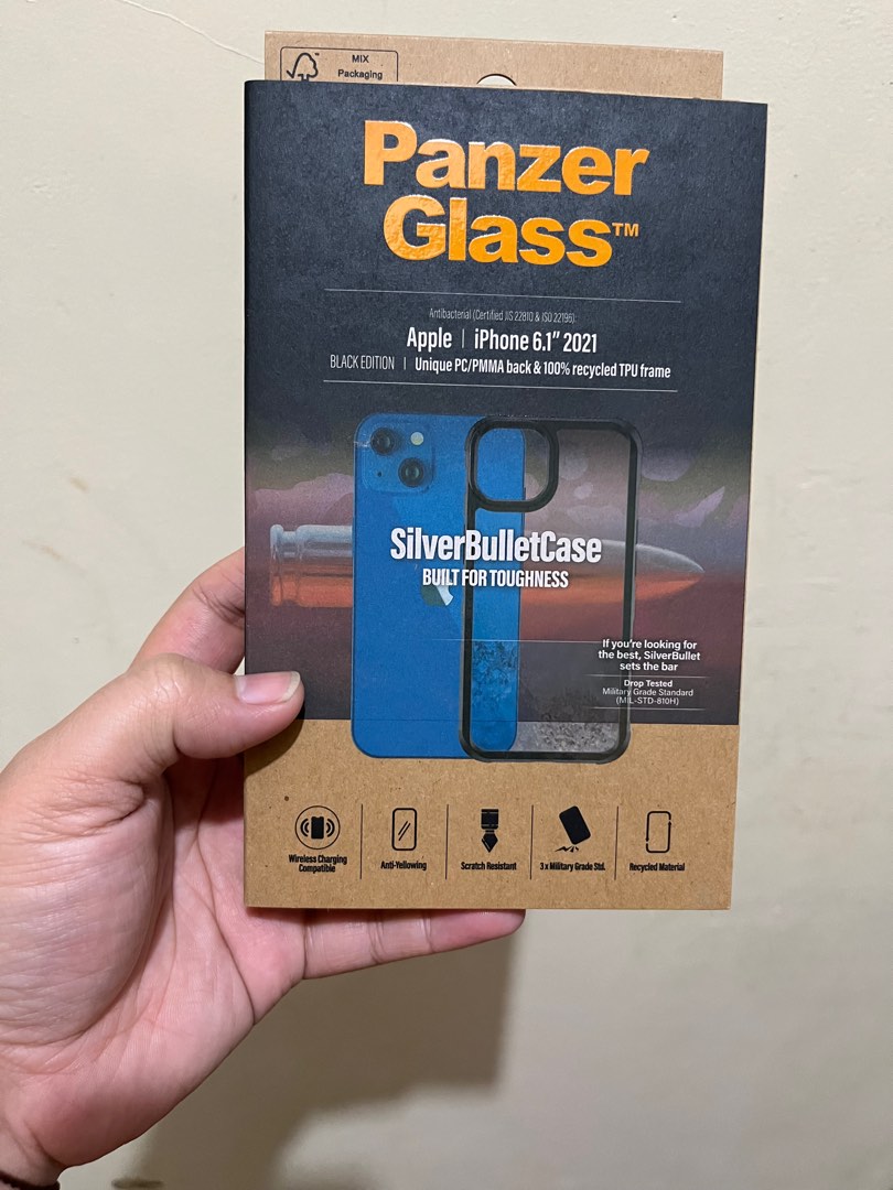 Panzer Glass Iphone 13 case on Carousell