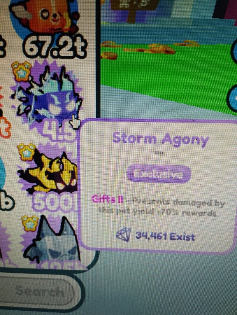 Pet Simulator X Storm Agony [Exclusive], Video Gaming, Gaming ...