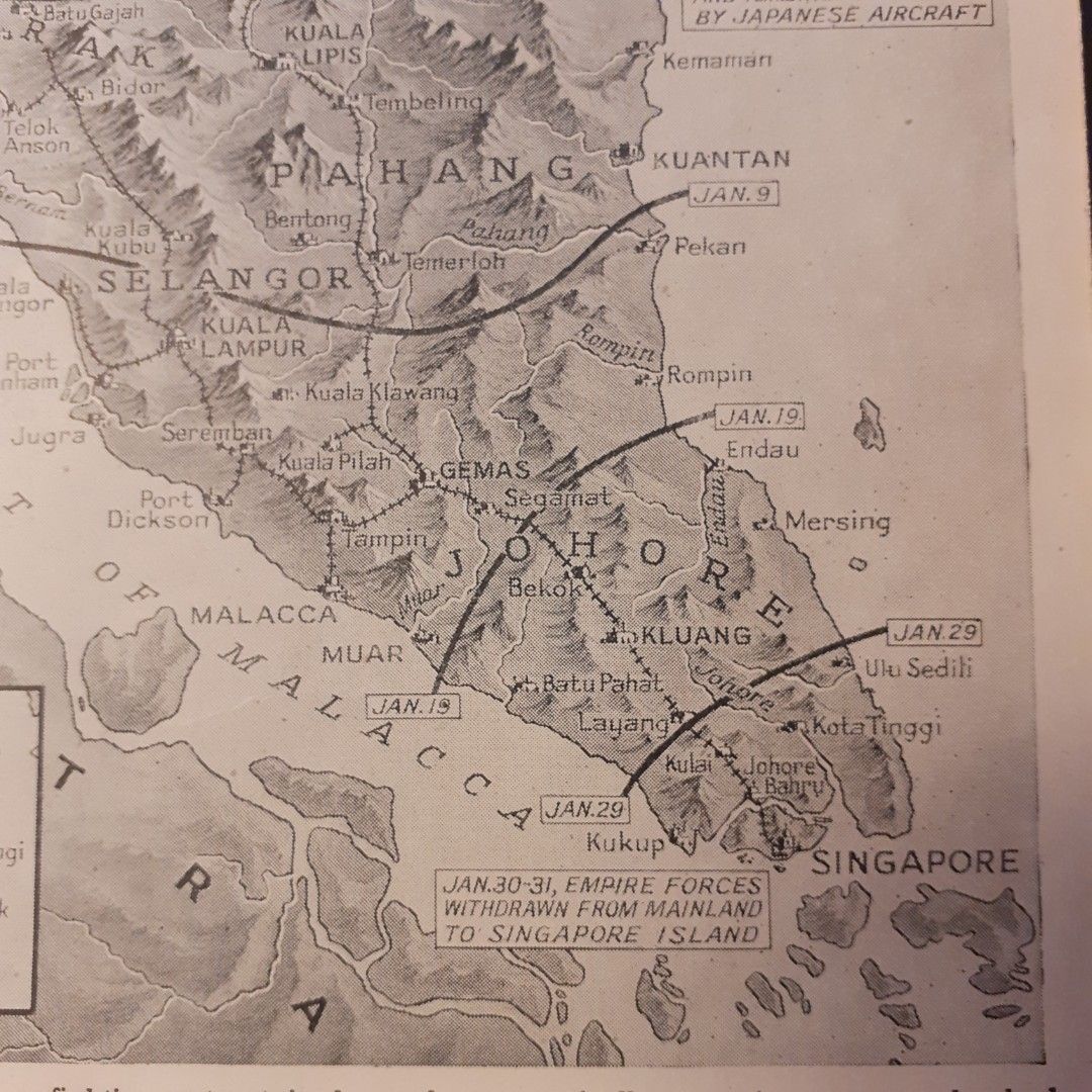 Peta Perang Dunia, Antik, Lainnya di Carousell