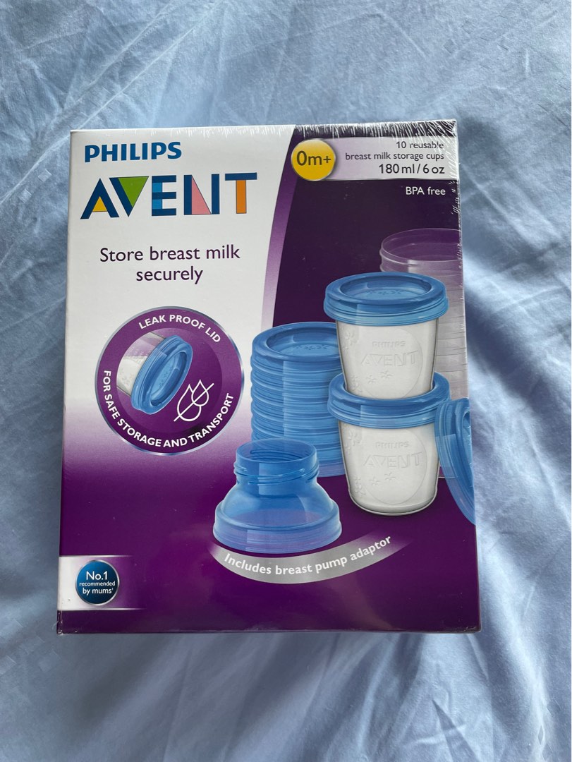 Philips Avent Breast Milk Storage Cups, Babies & Kids, Nursing ...