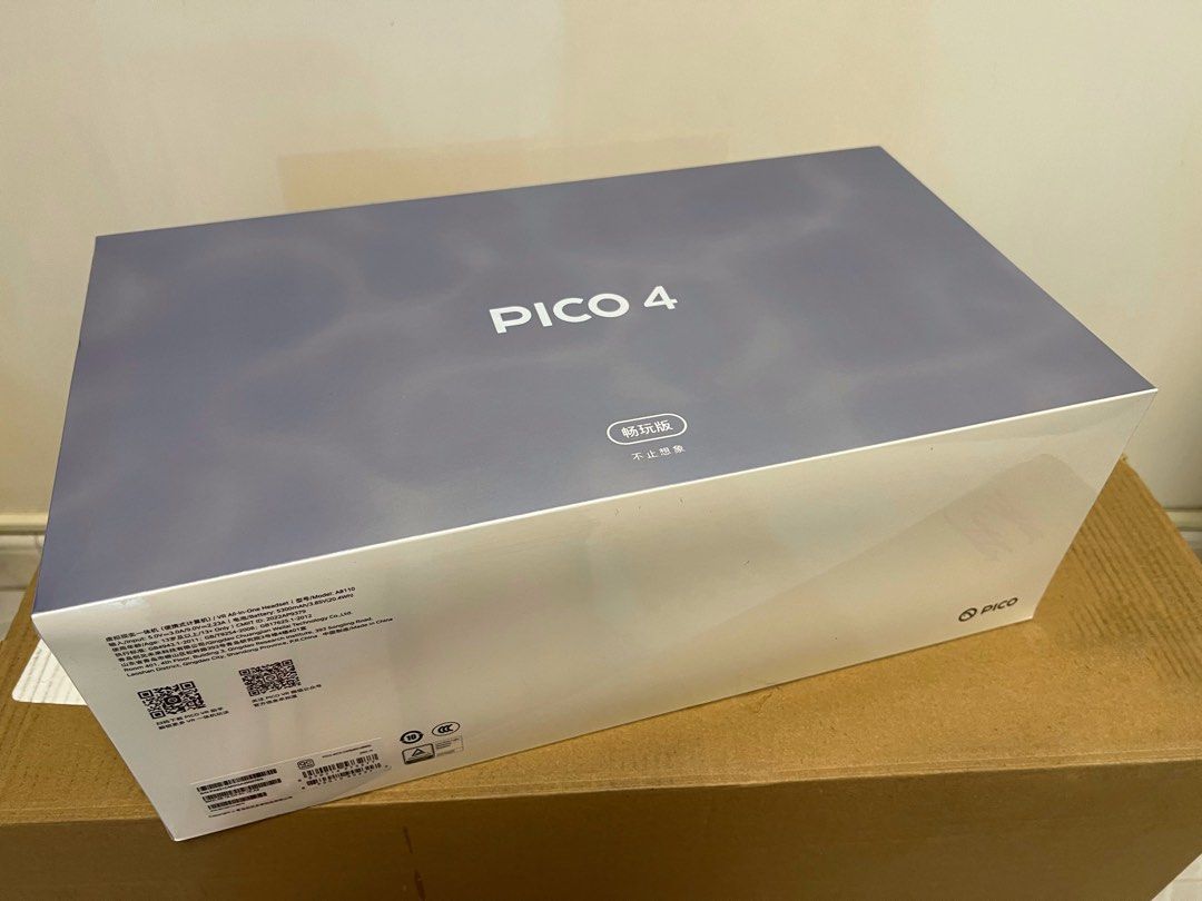 Pico 4 暢玩版 (8G+256G) 全新未開, 電子遊戲, 遊戲機配件, VR 虛擬實境 - Carousell