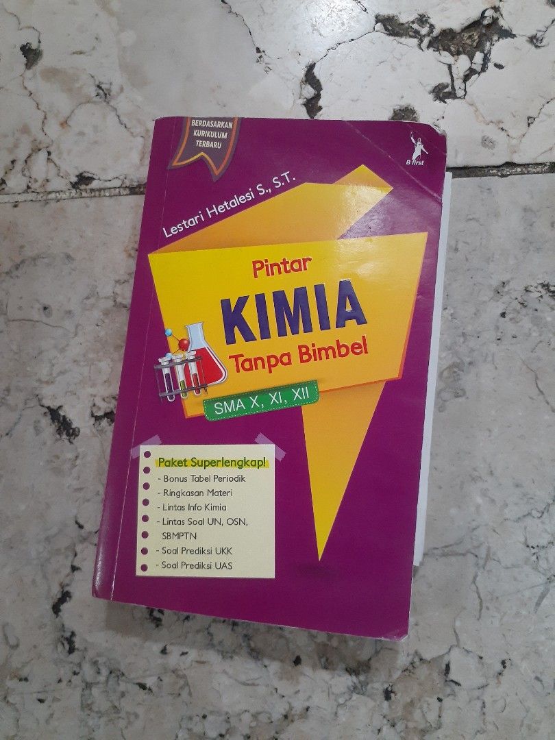 Pintar Kimia Tanpa Bimbel SMA X,XI,XII (Bonus Tabel Periodik), Buku ...
