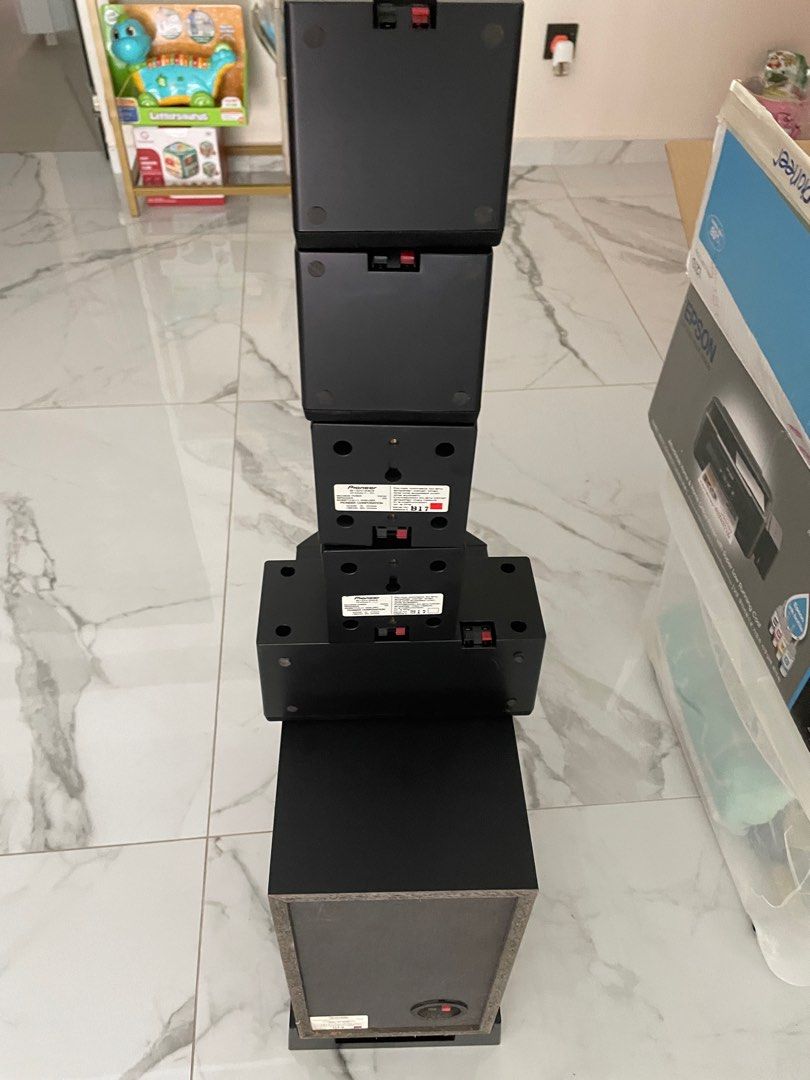 Pioneer S-DV363 subwoofer, Audio, Soundbars, Speakers & Amplifiers on Carousell