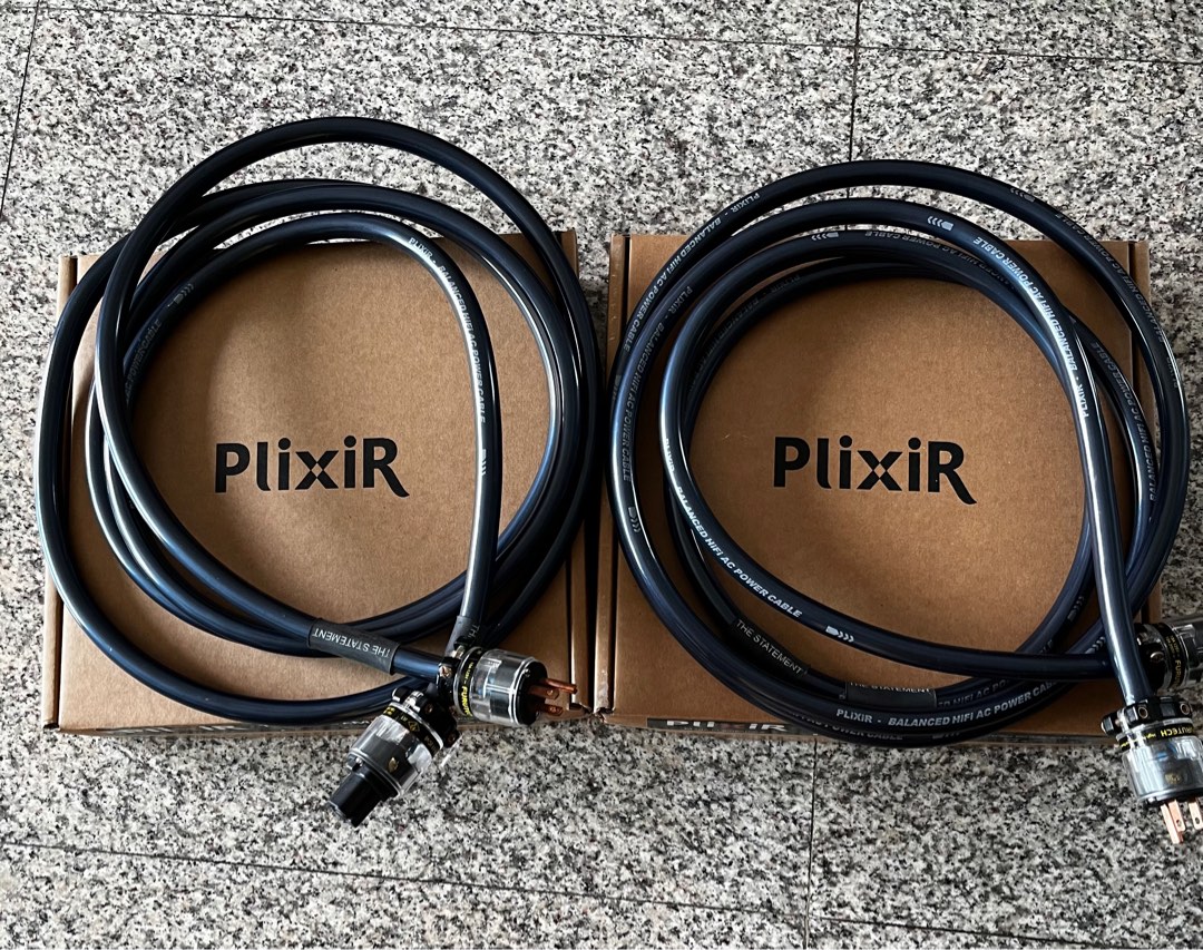 Plixir The Statement Power Cord, Audio, Other Audio Equipment on Carousell