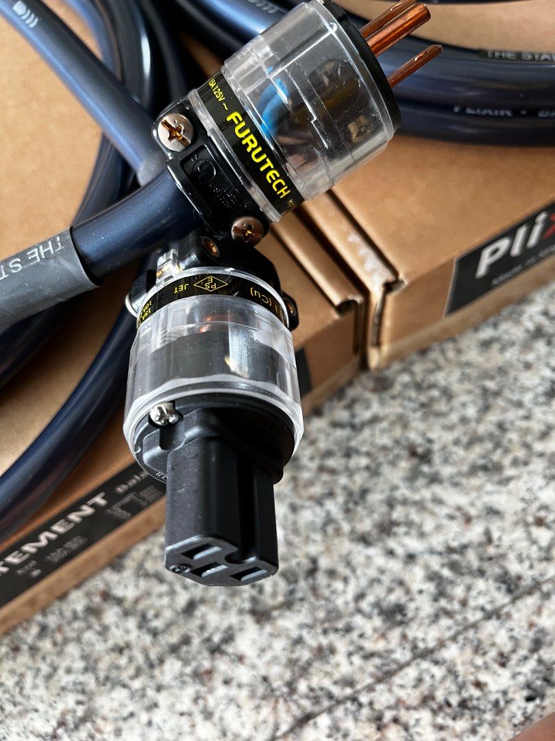 Plixir The Statement Power Cord, Audio, Other Audio Equipment on Carousell