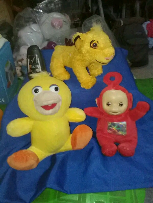Plush toys simba,bird,teletubbies on Carousell