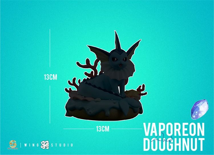 [PO] Yu X HZ Studio - Pokemon Vaporeon Doughnut- StatuesGK, Hobbies ...