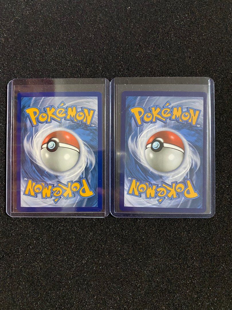 Pokémon Gold Trainer Cards: Full Face Guard & Boost Shake, Hobbies ...