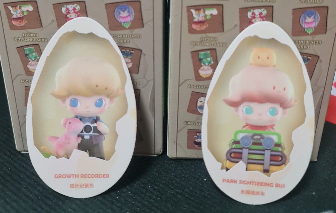 Popmart Dimoo Jurassic World - Growth Recorder, Hobbies & Toys, Toys ...