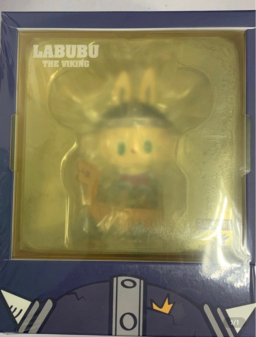 Popmart labubu Viking, Hobbies & Toys, Toys & Games on Carousell