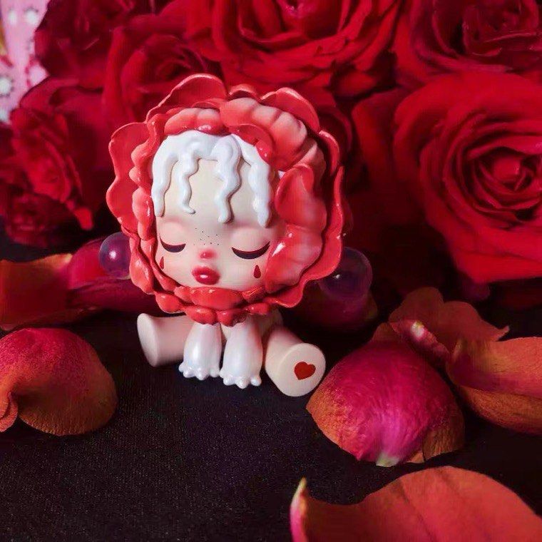 Popmart Skullpanda Ancient Castle Series Bloody Rose, Hobbies & Toys ...