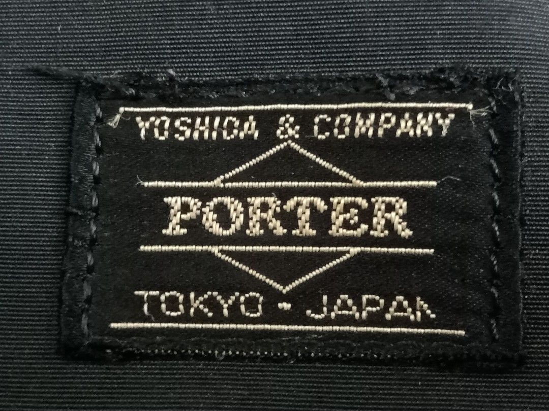 PORTER TOKYO JAPAN YOSHIDA & COMPANY COLLAPSIBLE EXPANDABLE DOCUMENTS FILES LAPTOP BAG VINTAGE ...