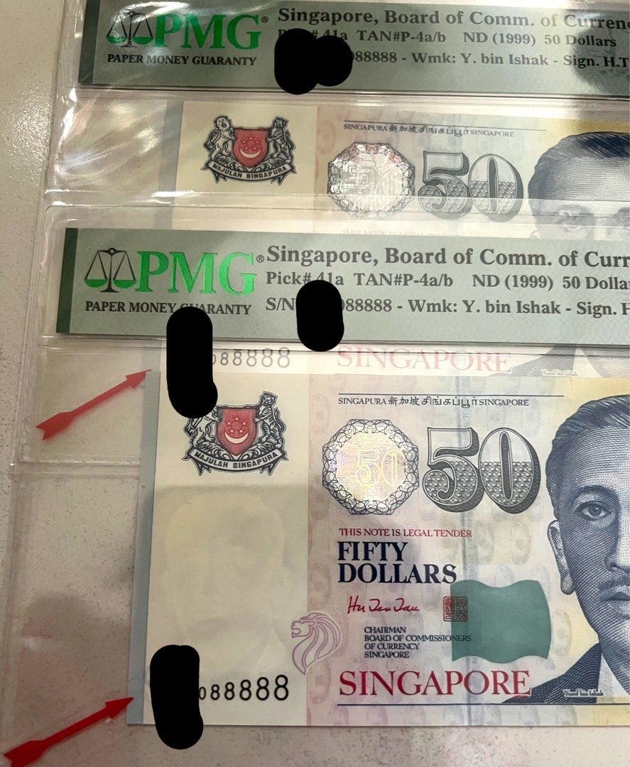 Portrait $50 PMG 63EPQ, Hobbies & Toys, Memorabilia & Collectibles, Currency on Carousell