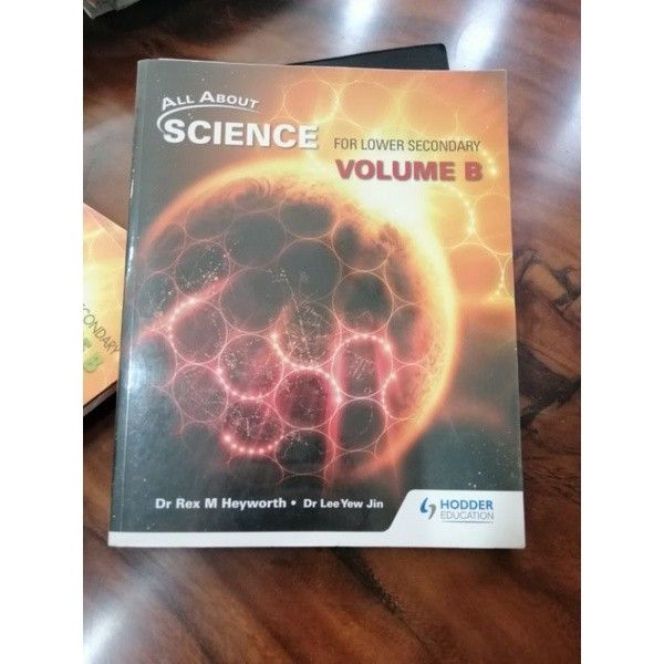 PRELOVED BOOK ALL ABOUT SCIENCE FOR LOWER SECONDARY VOLUME B - BUKU ...
