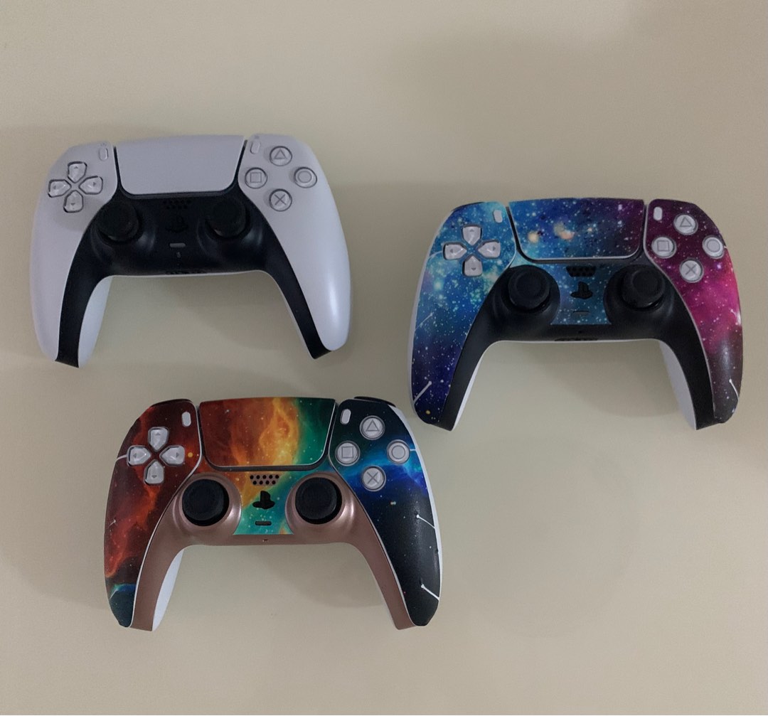 PS5 DualSense Wireless Controller (Grey Camo/Red/White), Video Gaming ...