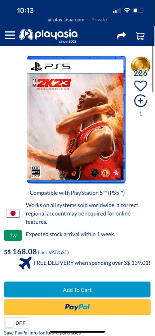 SEALED PS5/PS4 NBA 2K23 *MICHAEL JORDAN EDITION*, Video Gaming, Video Games, PlayStation on ...