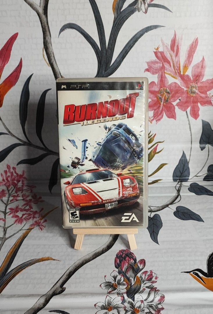 PSP Case and Manual Only Burnout Legends, Video Gaming, Video Games ...