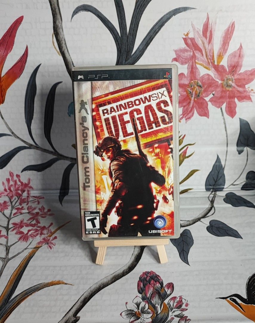 PSP UMD Games Rainbow Six Vegas, Video Gaming, Video Games, PlayStation ...