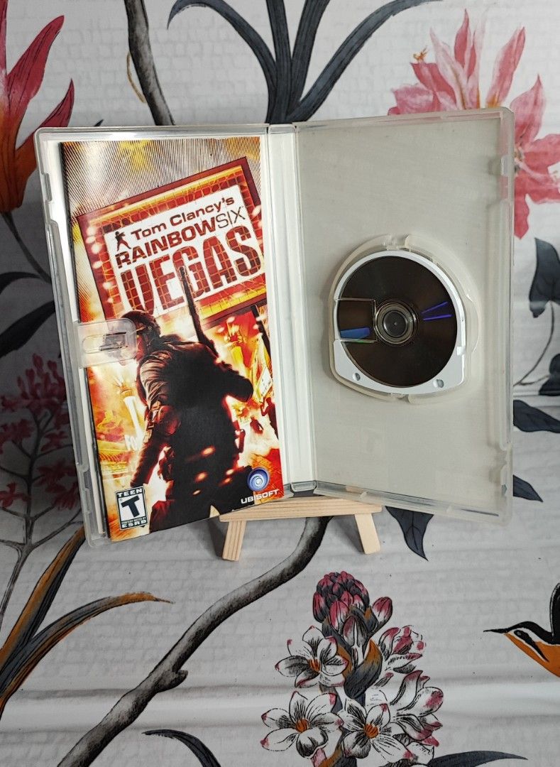 PSP UMD Games Rainbow Six Vegas, Video Gaming, Video Games, PlayStation ...