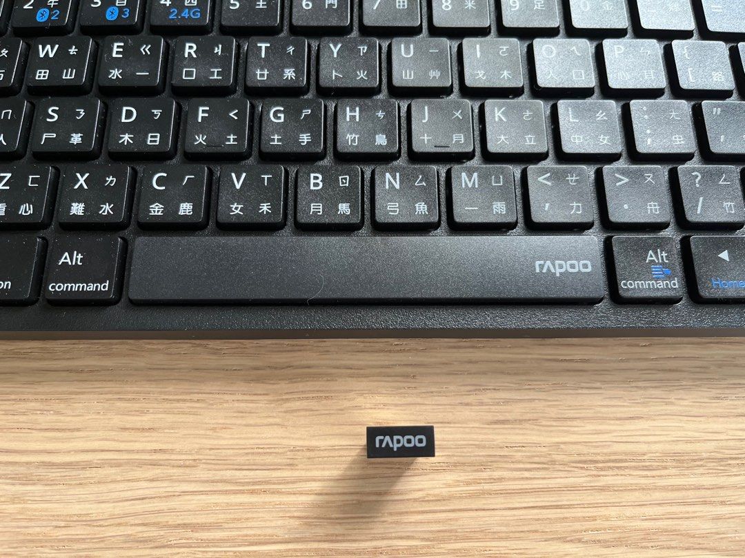 Rapoo wireless keyboard, 電腦＆科技, 電腦周邊及配件, 電腦鍵盤及相關產品 - Carousell