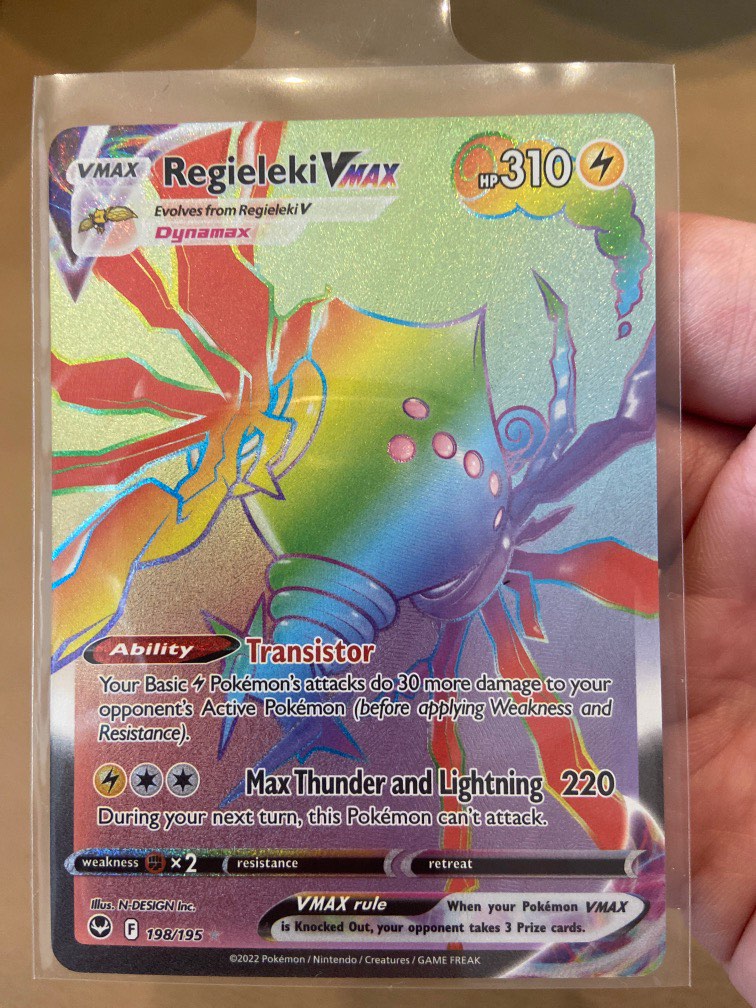 Regieleki Vmax, Hobbies & Toys, Toys & Games on Carousell