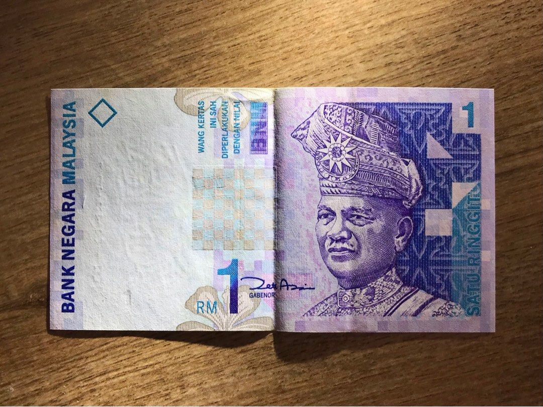 RM 1 Prefix DD Running Numbers Satu Ringgit Malaysia Zeti RM1 Z Series ...