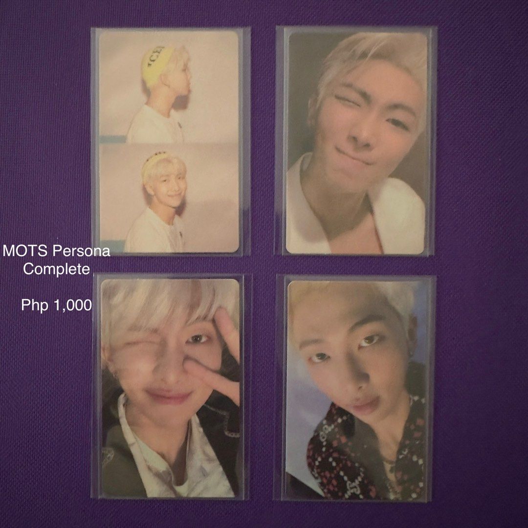 RM Photocards (Part 1) on Carousell