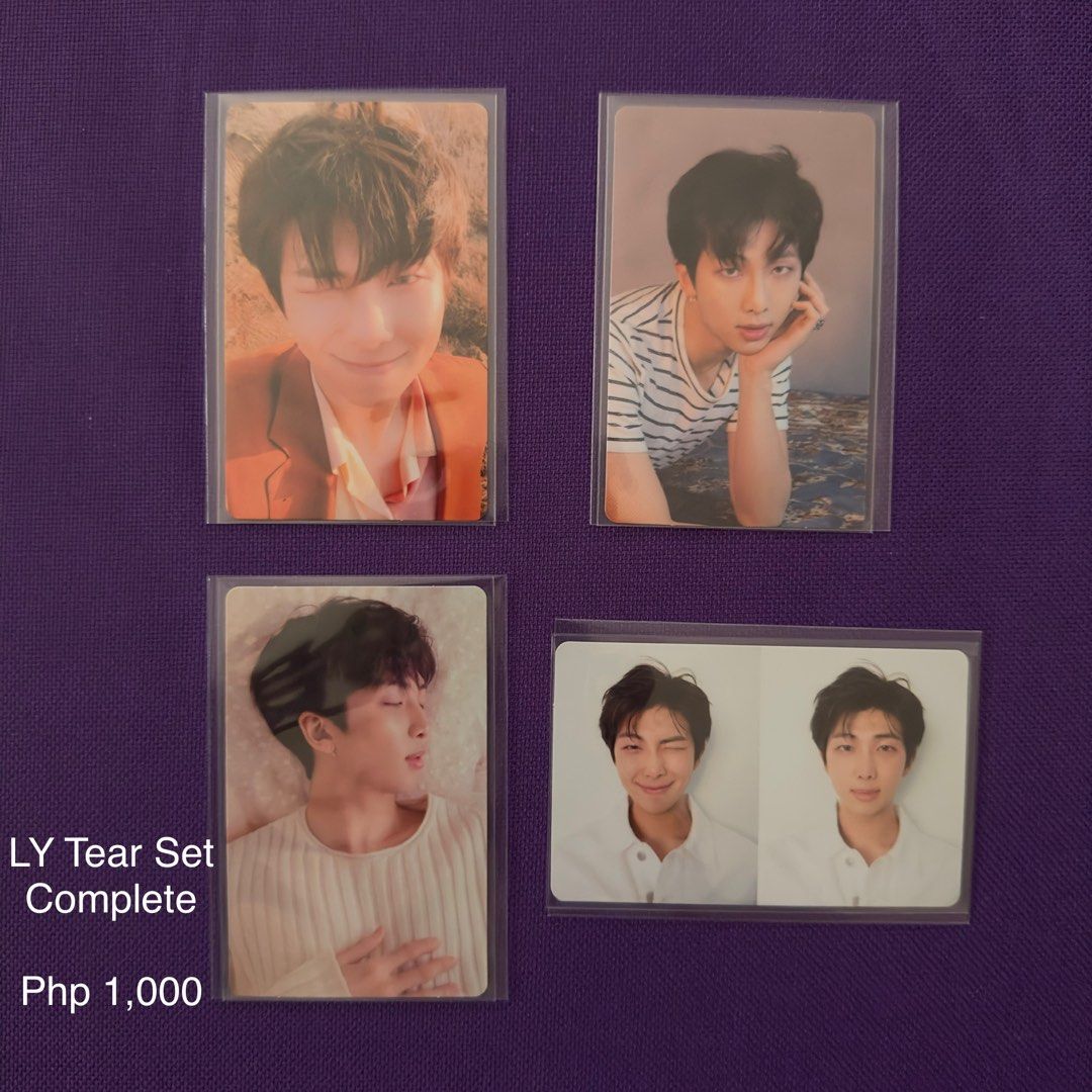 RM Photocards (Part 1) on Carousell