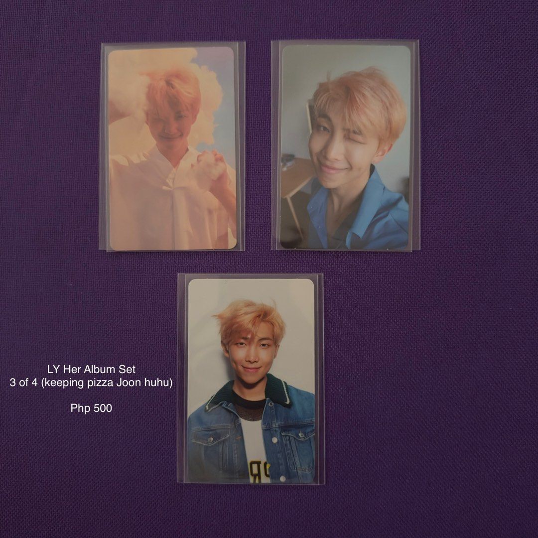 RM Photocards (Part 1) on Carousell