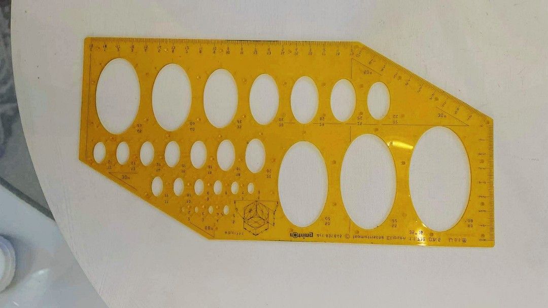 Rotring 36" T-Square and Templates, Hobbies & Toys, Stationary & Craft ...