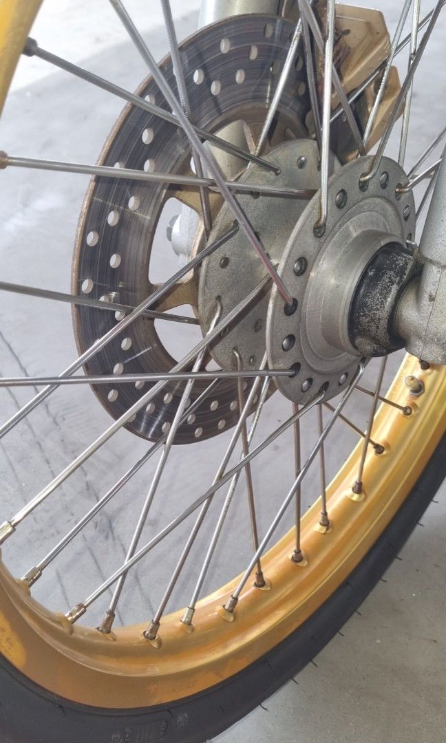 RXZ Excel Rims, Motorcycles, Motorcycle Accessories on Carousell