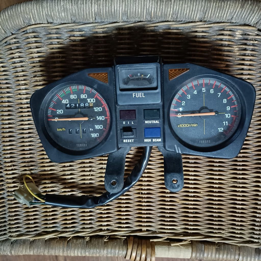 RXZ Speedometer meter, Motorcycles, Motorcycle Accessories on Carousell