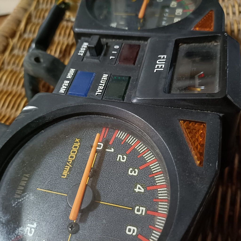 RXZ Speedometer meter, Motorcycles, Motorcycle Accessories on Carousell