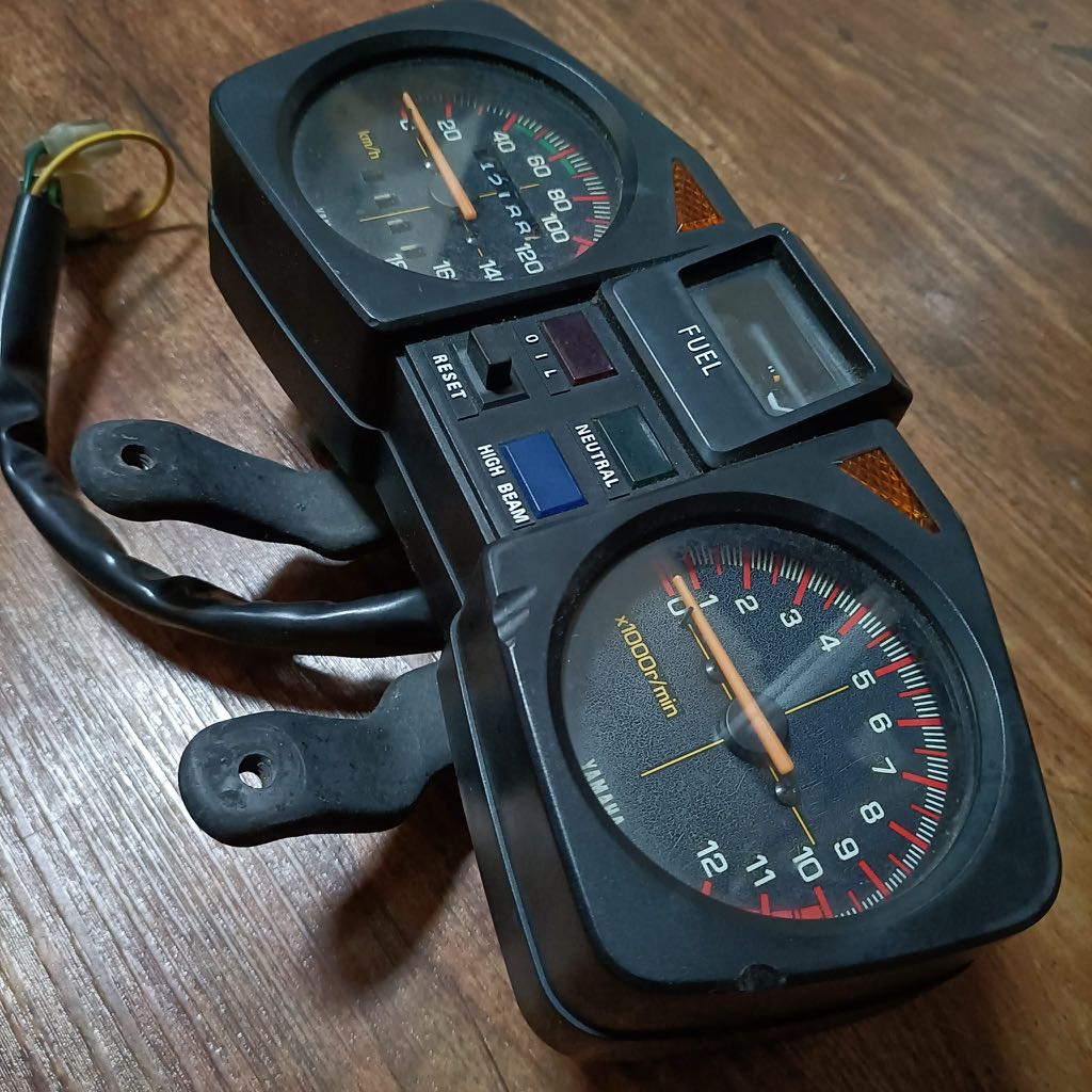 RXZ Speedometer meter, Motorcycles, Motorcycle Accessories on Carousell