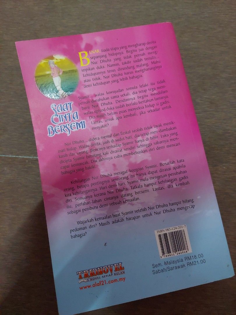 Saat Cinta Bersemi By Damya Hanna Hobbies And Toys Books And Magazines