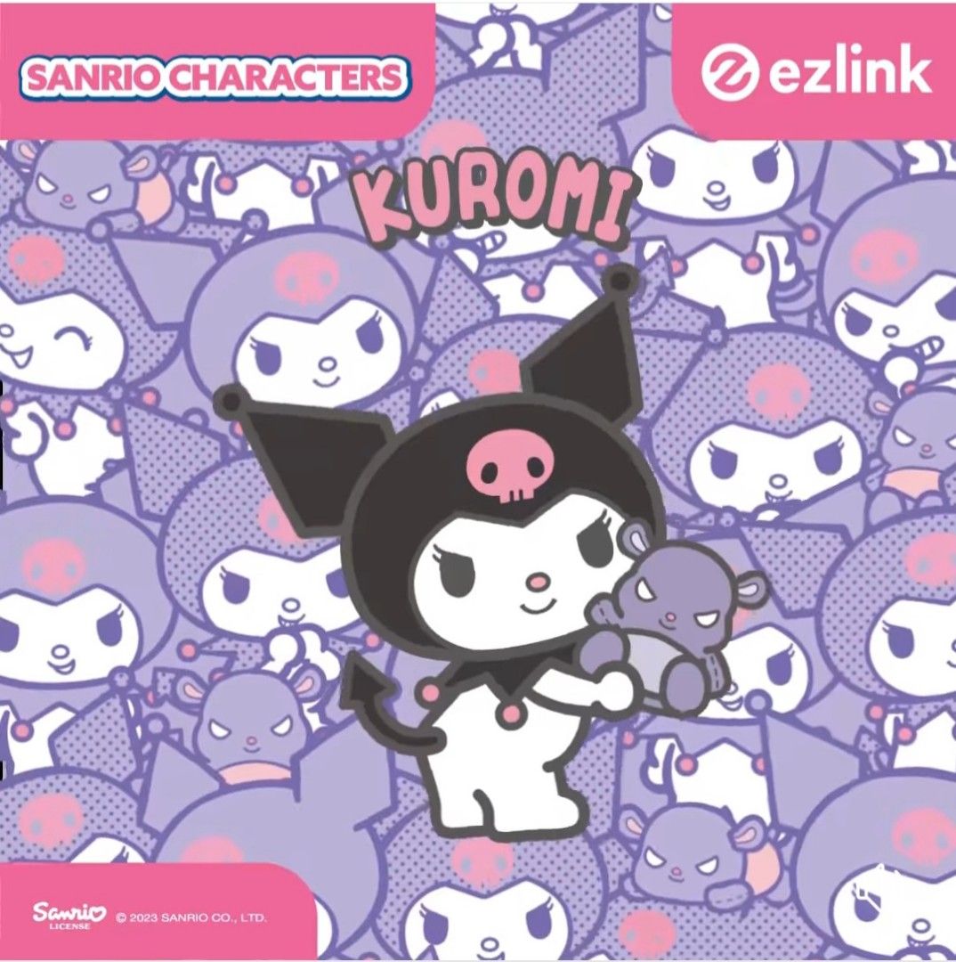 Sanrio characters Ushiro Blind Pack EZ-link cards - Kuromi, Everything ...