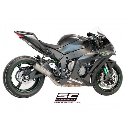 SC PROJECT CR-T EXHAUST KAWASAKI NINJA ZX10R 2016 - 2020, Motorcycles ...