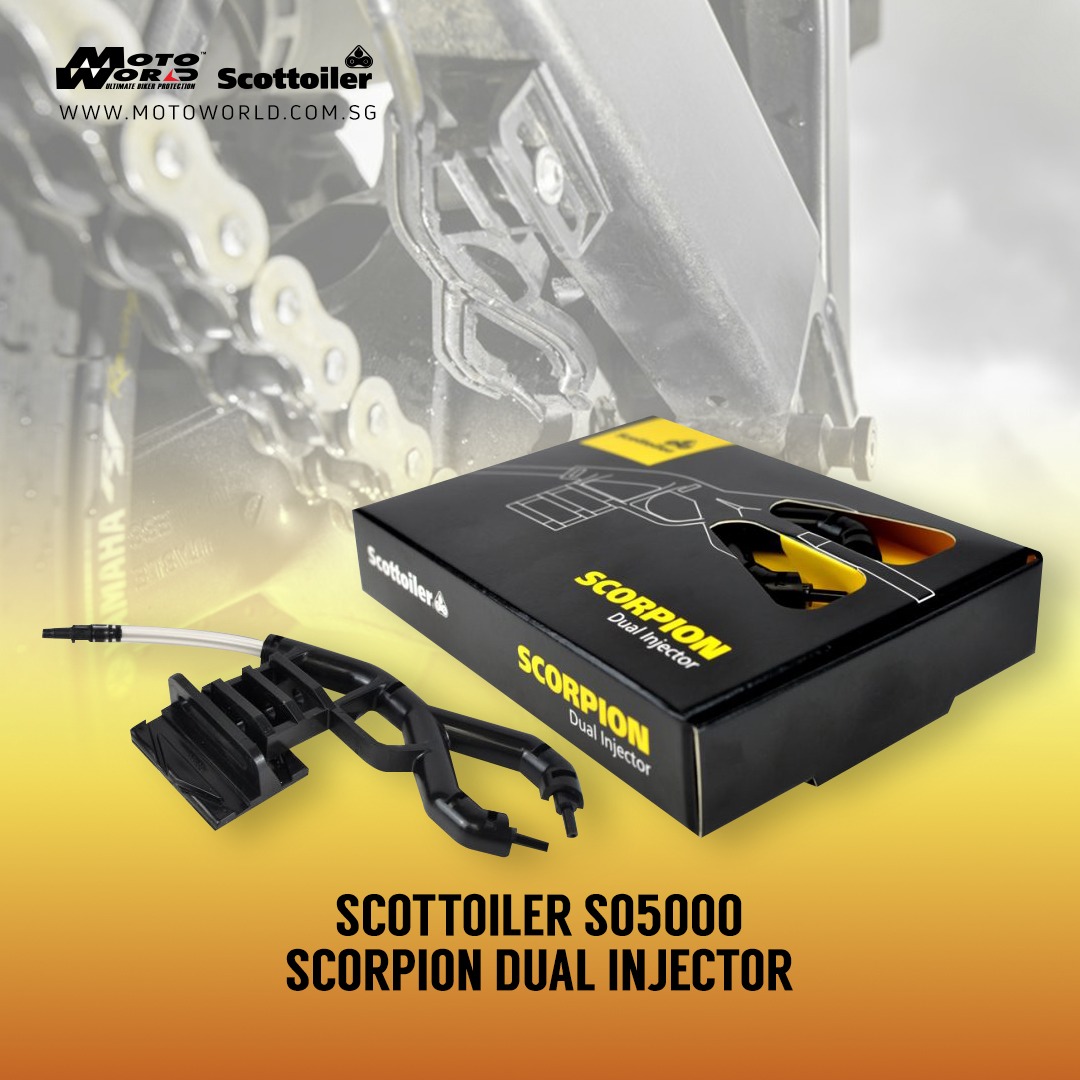 Scottoiler Scorpion Dual Injector Tips SO5000, Motorcycles, Motorcycle ...