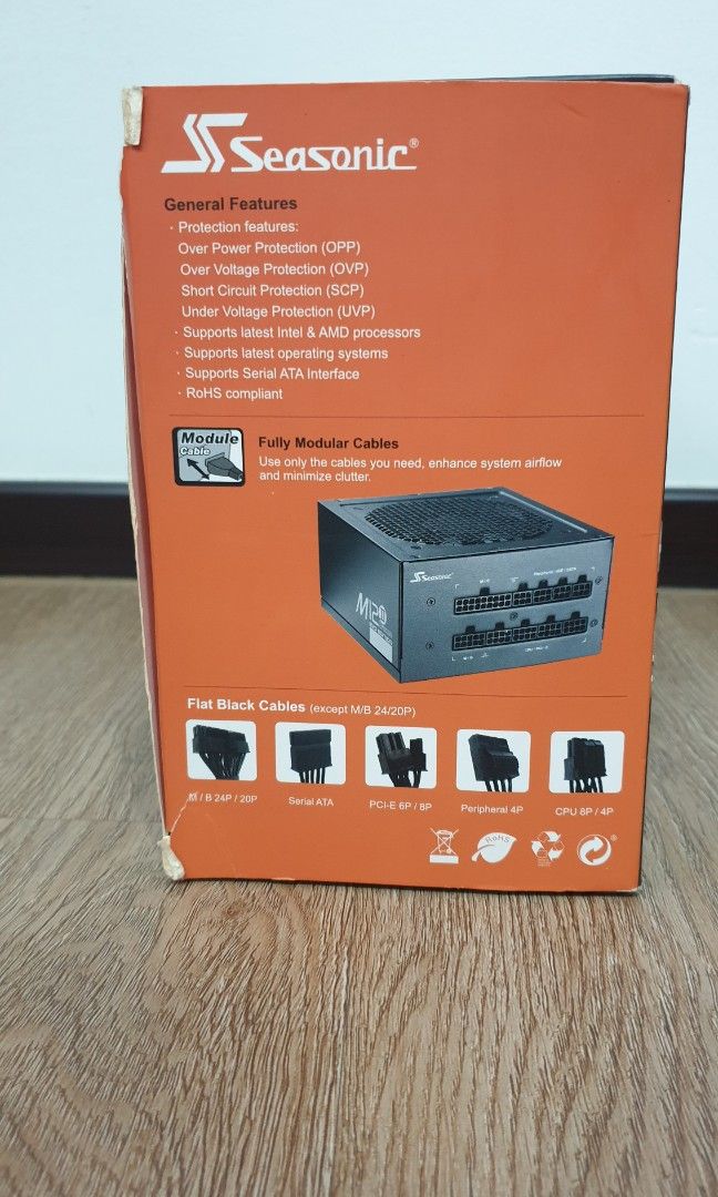 Seasonic M12II Bronze Evo Edition 620W ATX12V, Computers & Tech, Parts ...