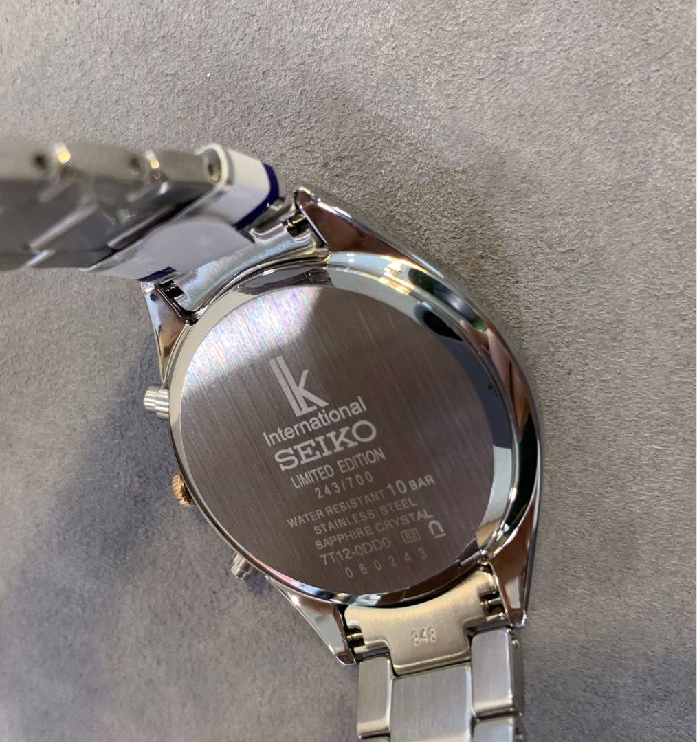 Seiko Lukia chronograph Watch Limited Edition, Women's Fashion, Watches ...