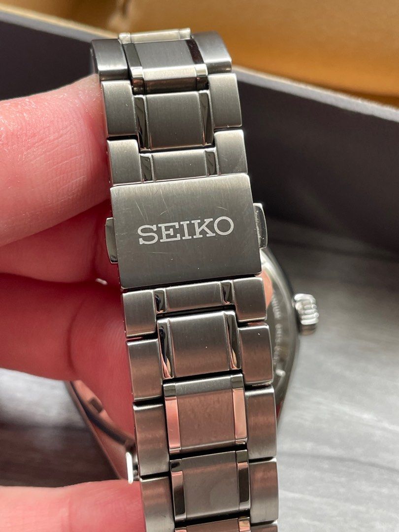 Seiko Presage SARX055 Titanium 'Baby Snowflake', Luxury, Watches on ...